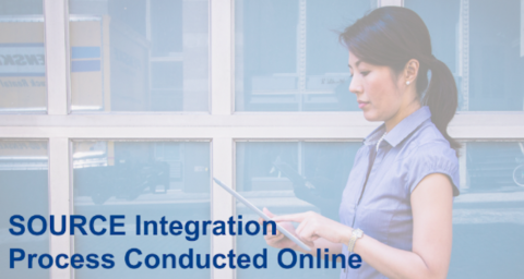 SOURCE Integration Process Conducted Online - Source